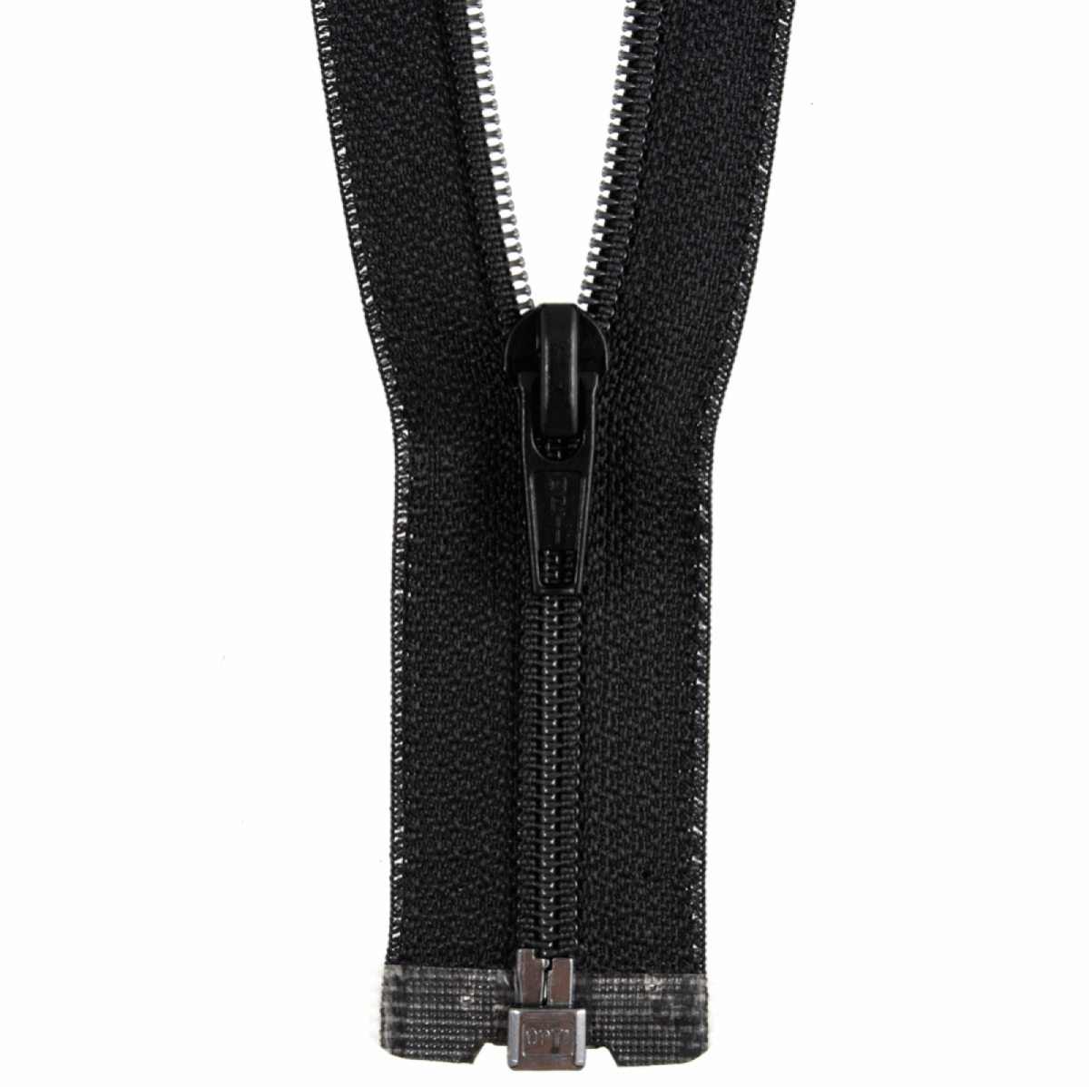 Opti Open Ended Zip, 90cm, Black - Cloth of Gold & Haberdashery Ltd