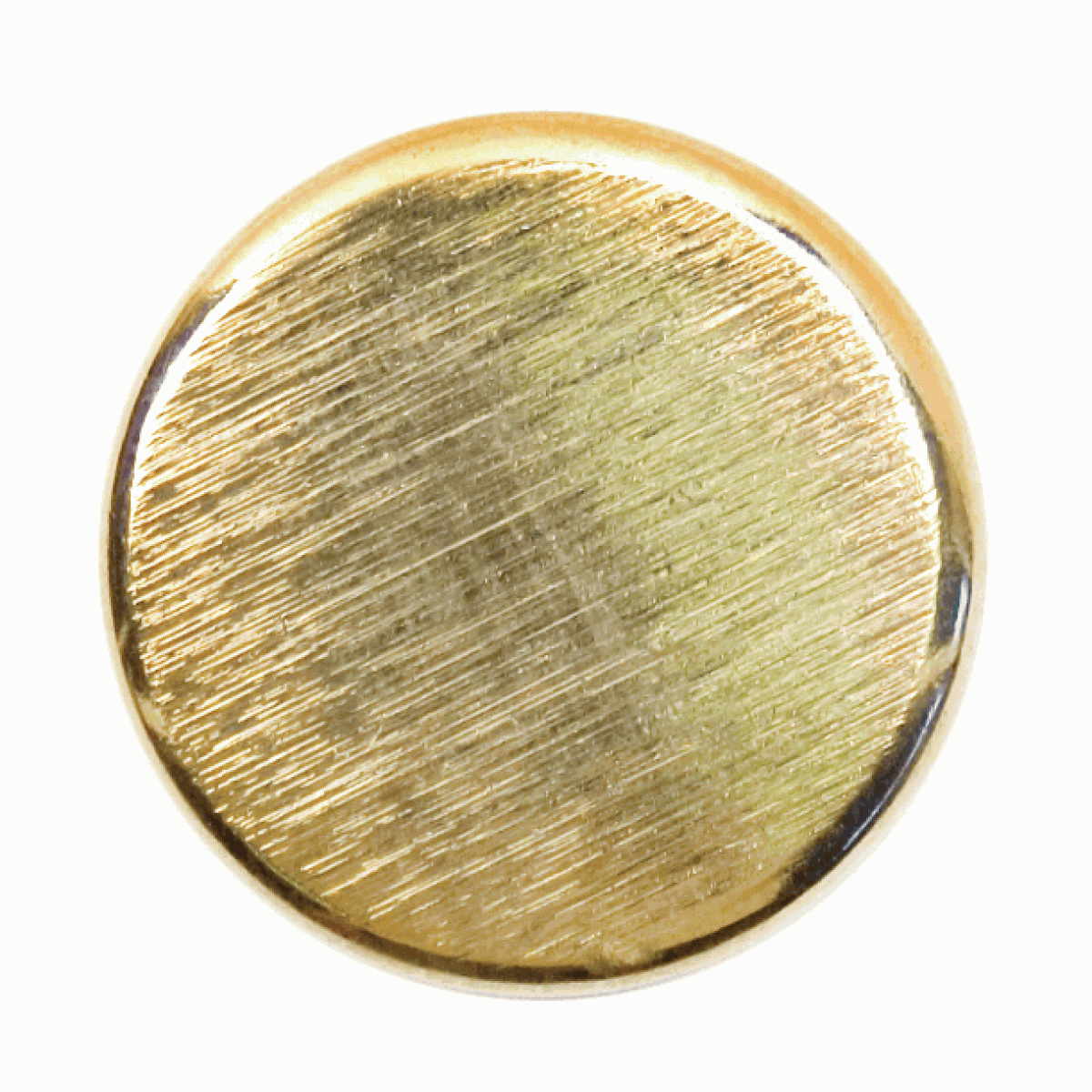 Textured Gold Metal 15mm Shank Button Cloth Of Gold And Haberdashery Ltd